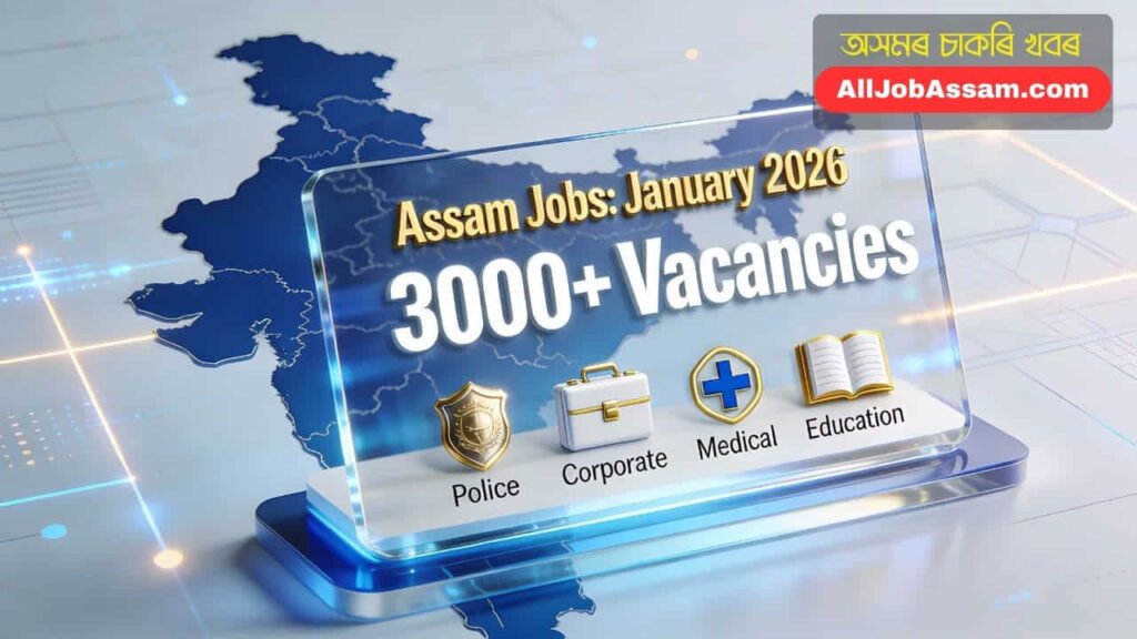 Top Government & Private Jobs in Assam January 2026 – Apply for 3000 ...