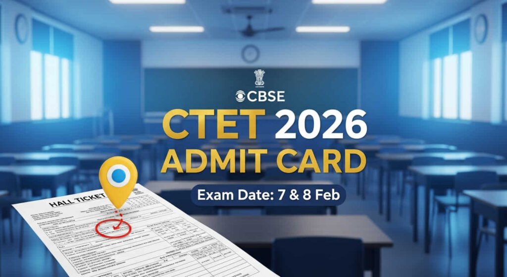 CTET Admit Card 2026: CTET 2026 Admit Card Out, Download Now, Direct ...