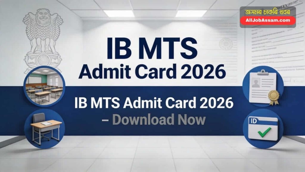 IB MTS Admit Card 2026 Out: Download Intelligence Bureau Hall Ticket ...