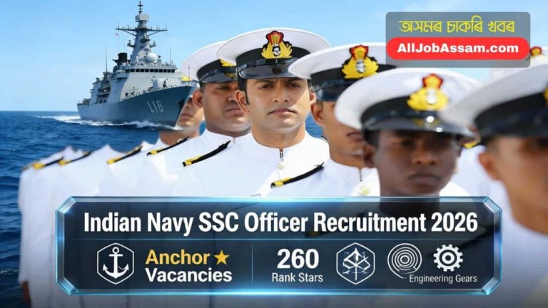 Indian Navy SSC Officer Recruitment 2026 – Apply Online for 260 ...