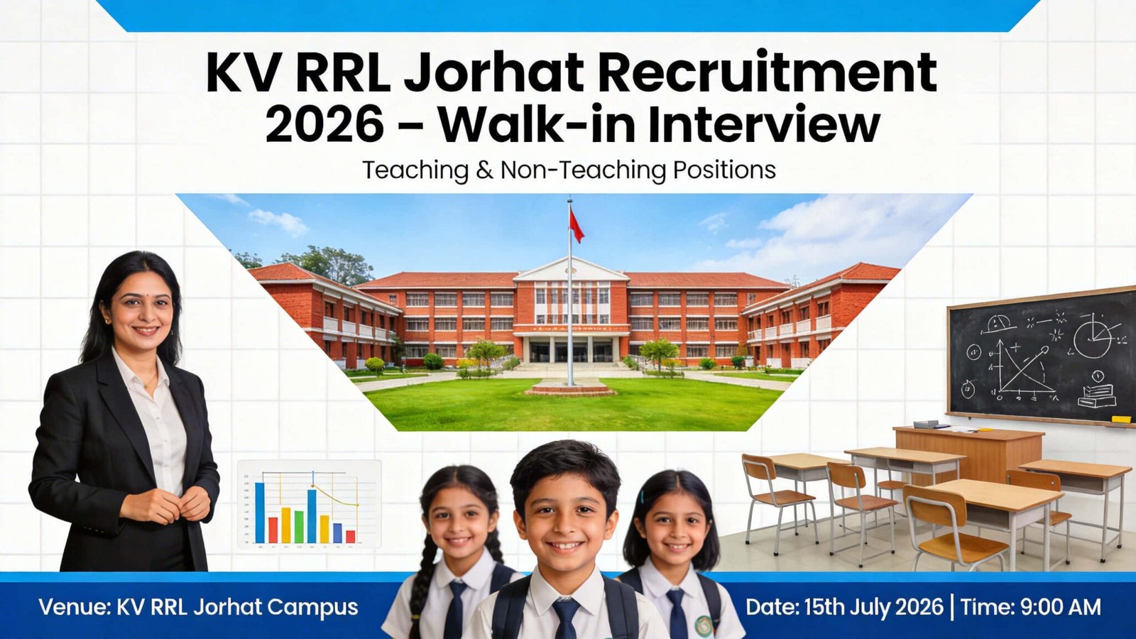 KV RRL Jorhat Recruitment 2026: Walk-in Interview for PGT, TGT, PRT ...